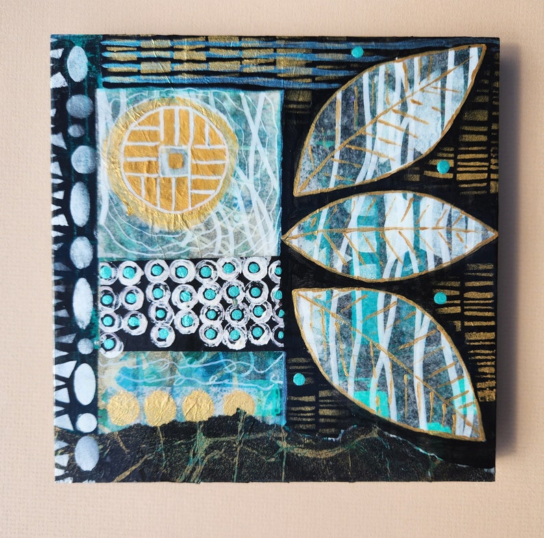 Tribal Leaves 1 - Etsy