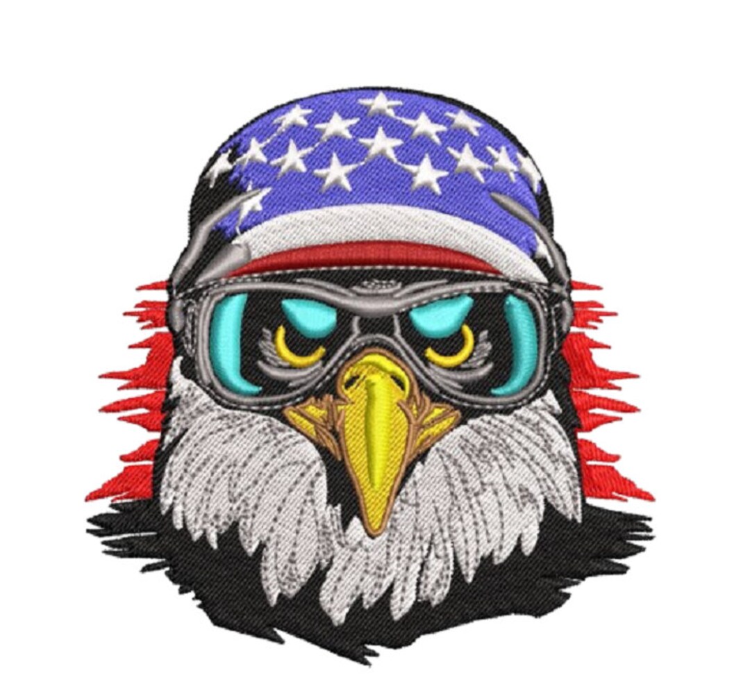 Eagle Embroidery Design. Eagle Logo. USA Eagle Design. Military Eagle ...