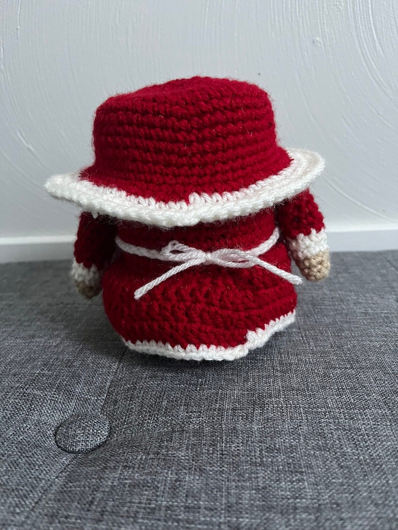 Crochet Pattern for Mrs Claus Jar - Etsy