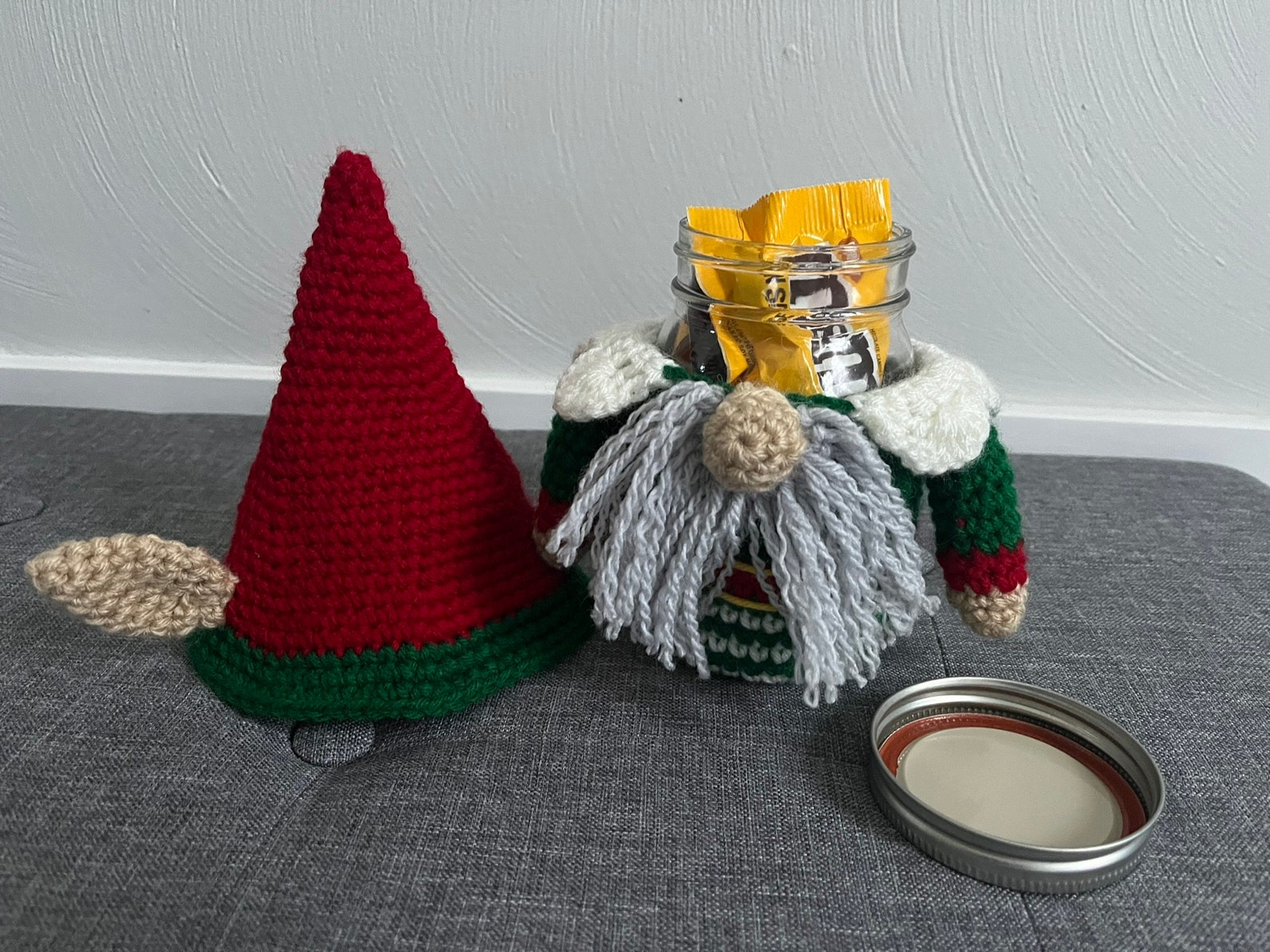 Crochet Pattern for Elf Jar - Etsy