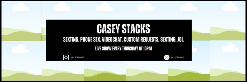 Editable Social Media Banner Template: Onlyfans, Reddit, Fansly (canva ...