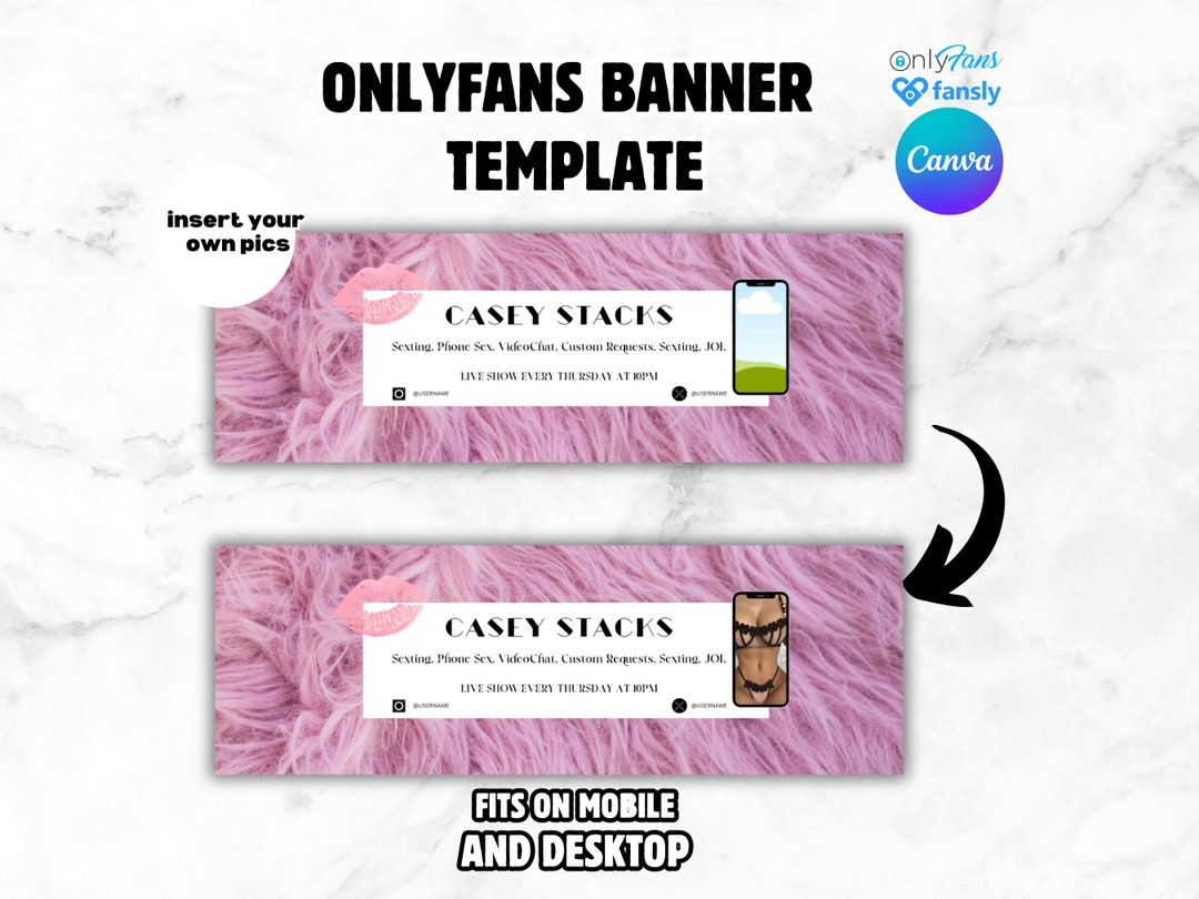 Onlyfans Banner Pink Onlyfans Banner Template Reddit Bannerfully ...