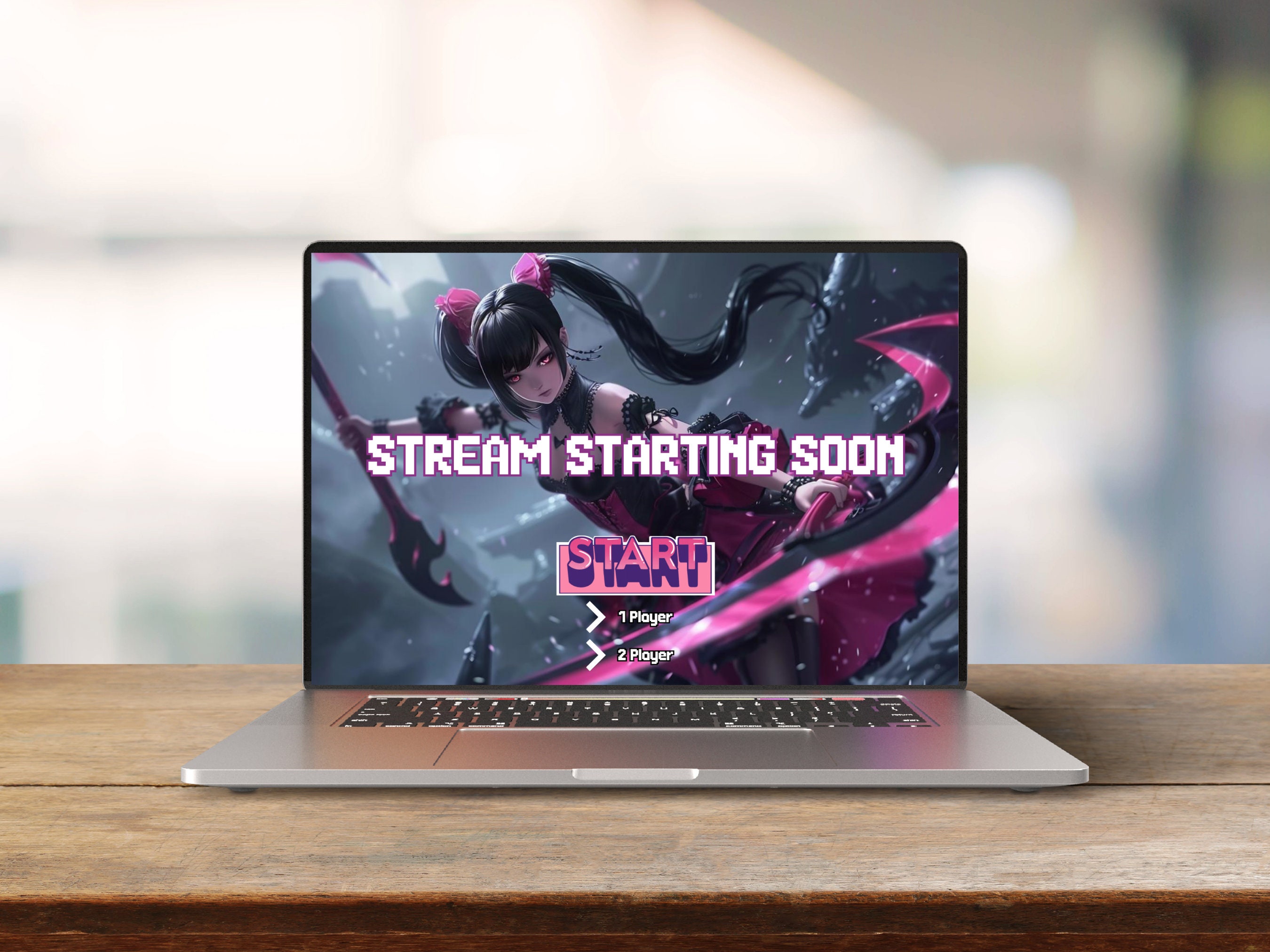 ANIMATED Twitch Screen Comic Twitch Screen Twitch Streamer Screen ...