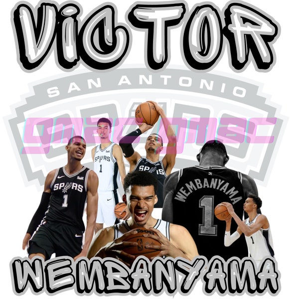 Victor Wembanyama Png - Etsy
