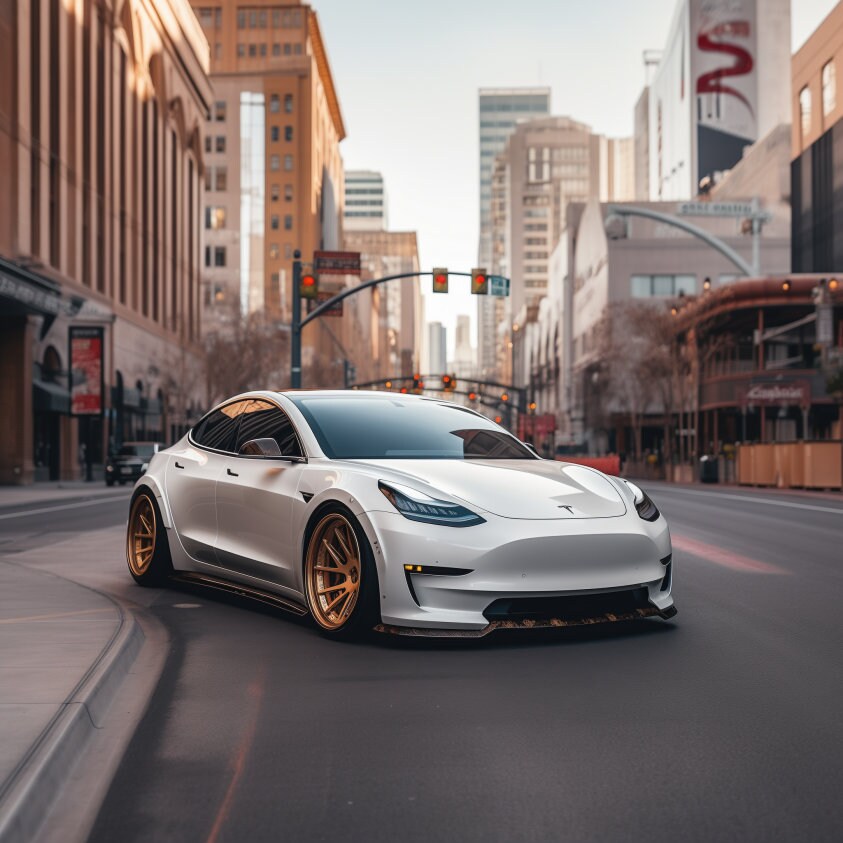 Tesla Model 3 Slammed Images - Etsy