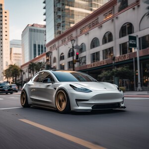 Tesla Model 3 Slammed Images - Etsy