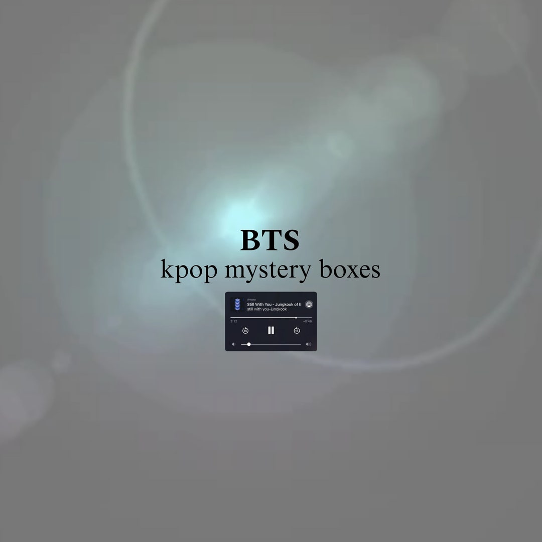 Kpop Mystery Boxes BTS - Etsy