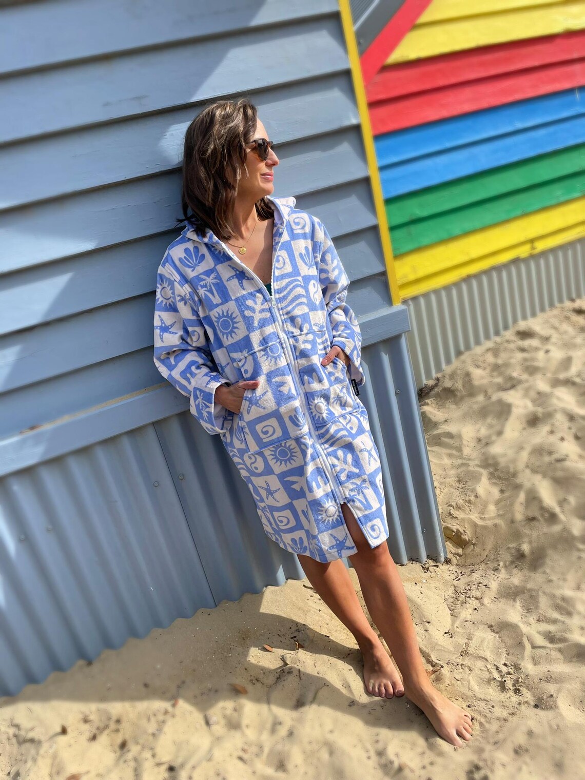 Swim Towelling Robe - Etsy