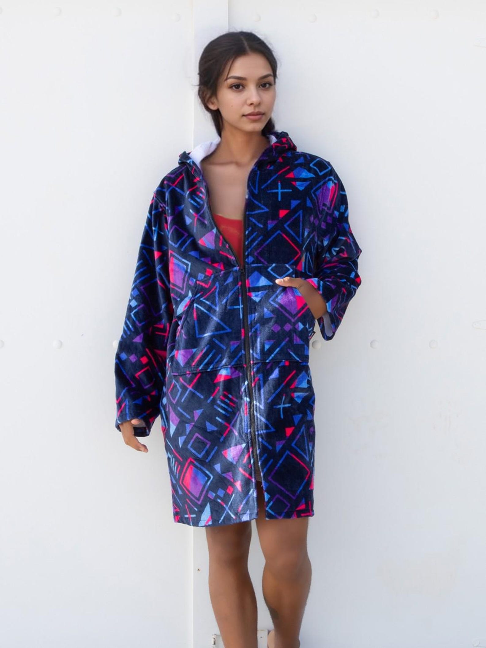 Women's Zip up Towel Robe - Etsy