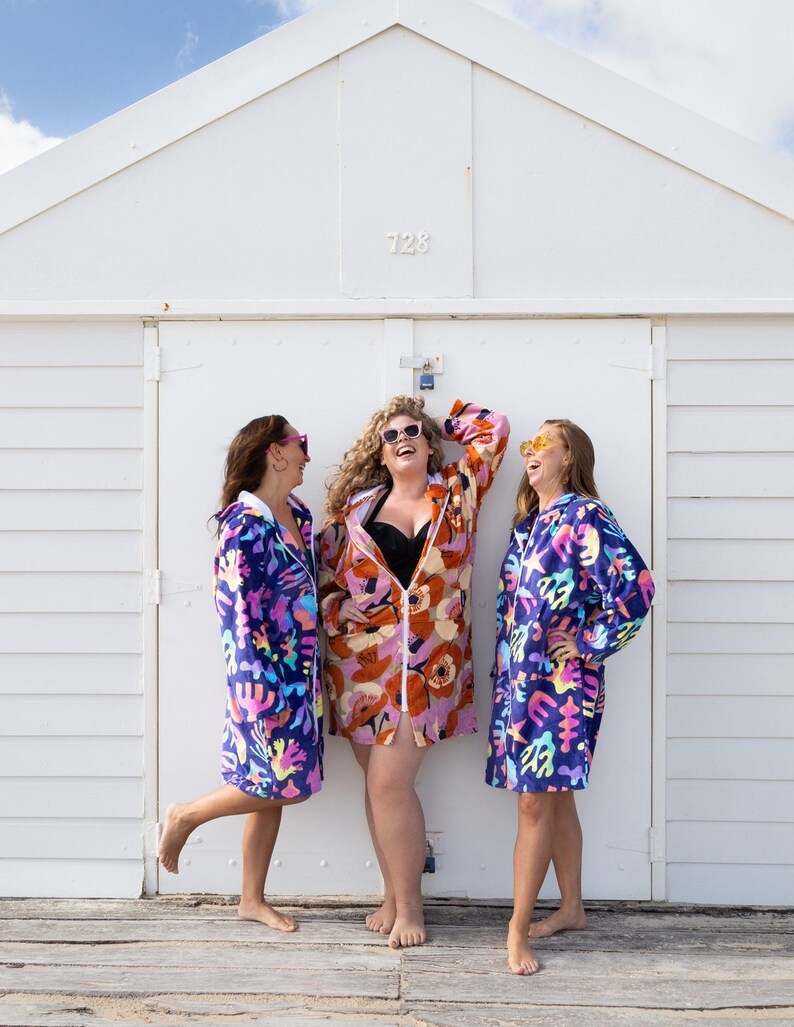 Swim Towelling Robe - Etsy