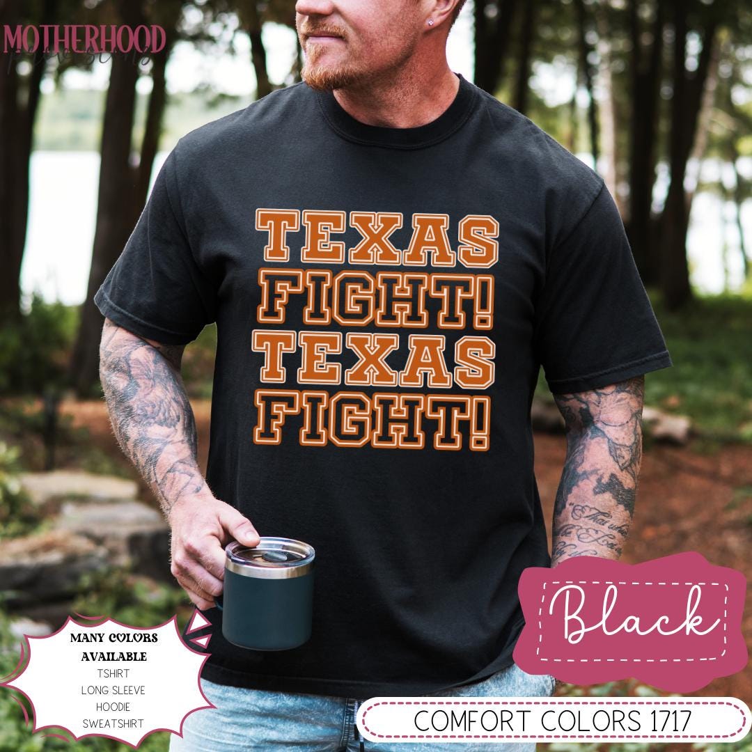 Men's Game Day Ready Texas Football Tee - Longsleeve Shirt, UT ...