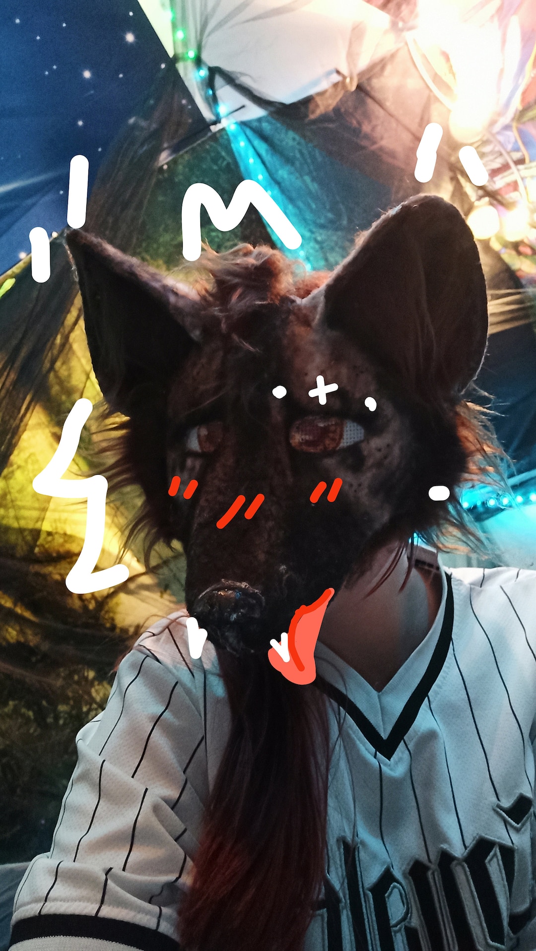 Therian Mask Hyena - Etsy