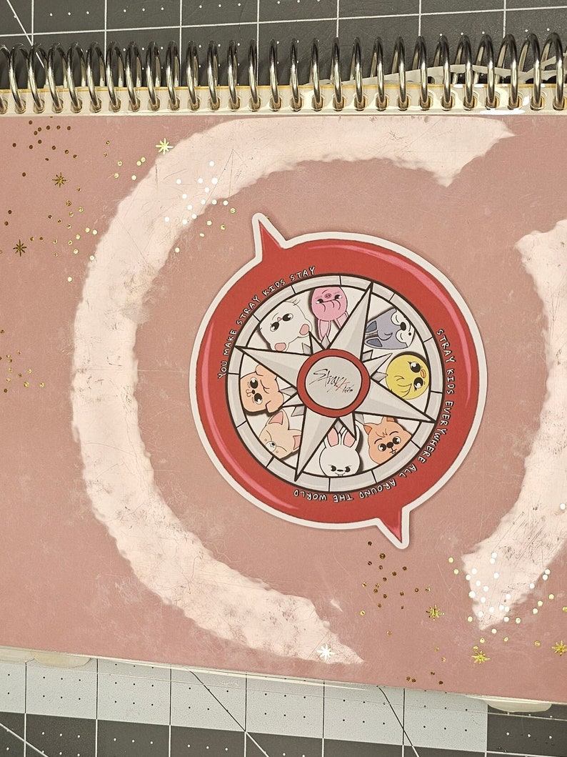 Stray Kids SKZOO Compass Vinyl Die-cut Sticker - Etsy