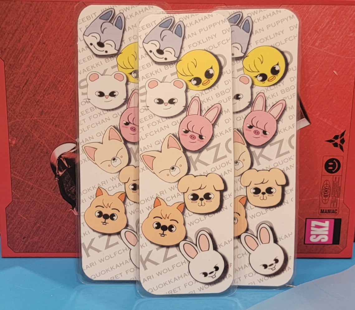 Stray Kids SKZOO Bookmark - Etsy