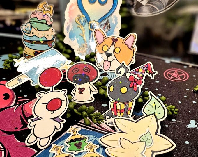 50 Piece Kingdom Hearts Sticker Set - Stickers - Collectible Stickers ...