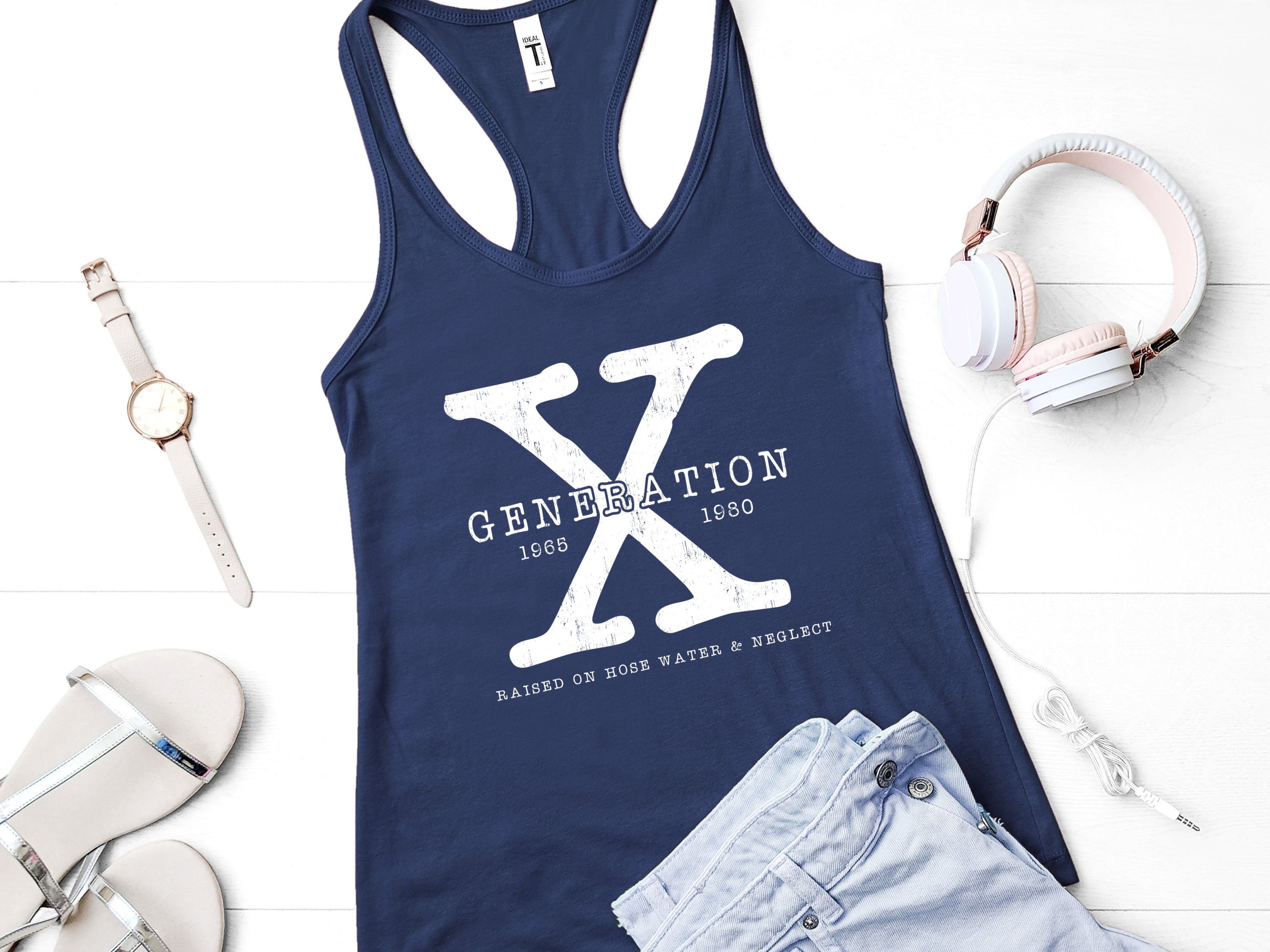 Workout Tank Top, Gen X Tank Top, Gen X Tshirt, Generation X T-shirt ...