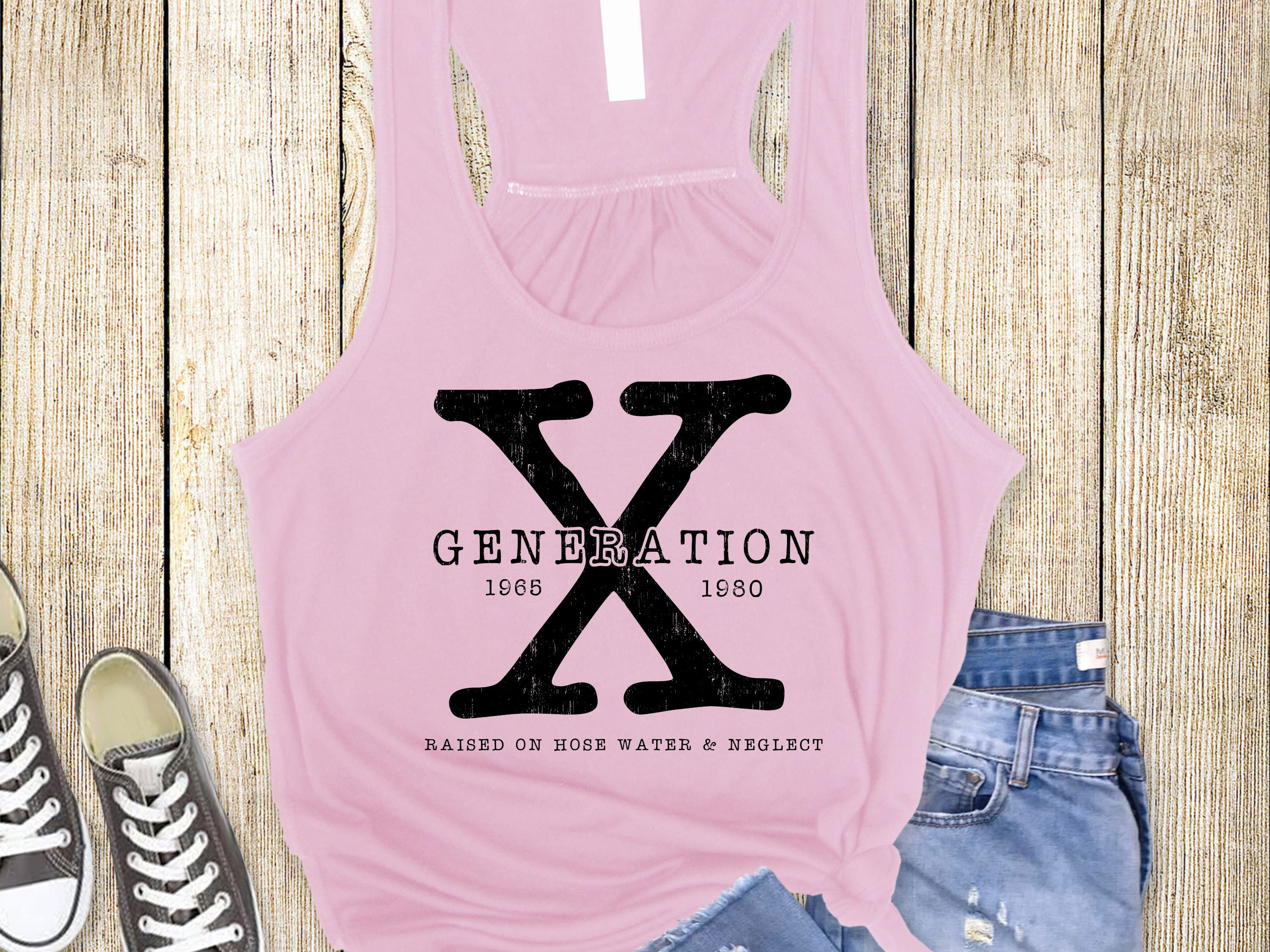 Workout Tank Top, Gen X Tank Top, Gen X Tshirt Generation X T-shirt ...