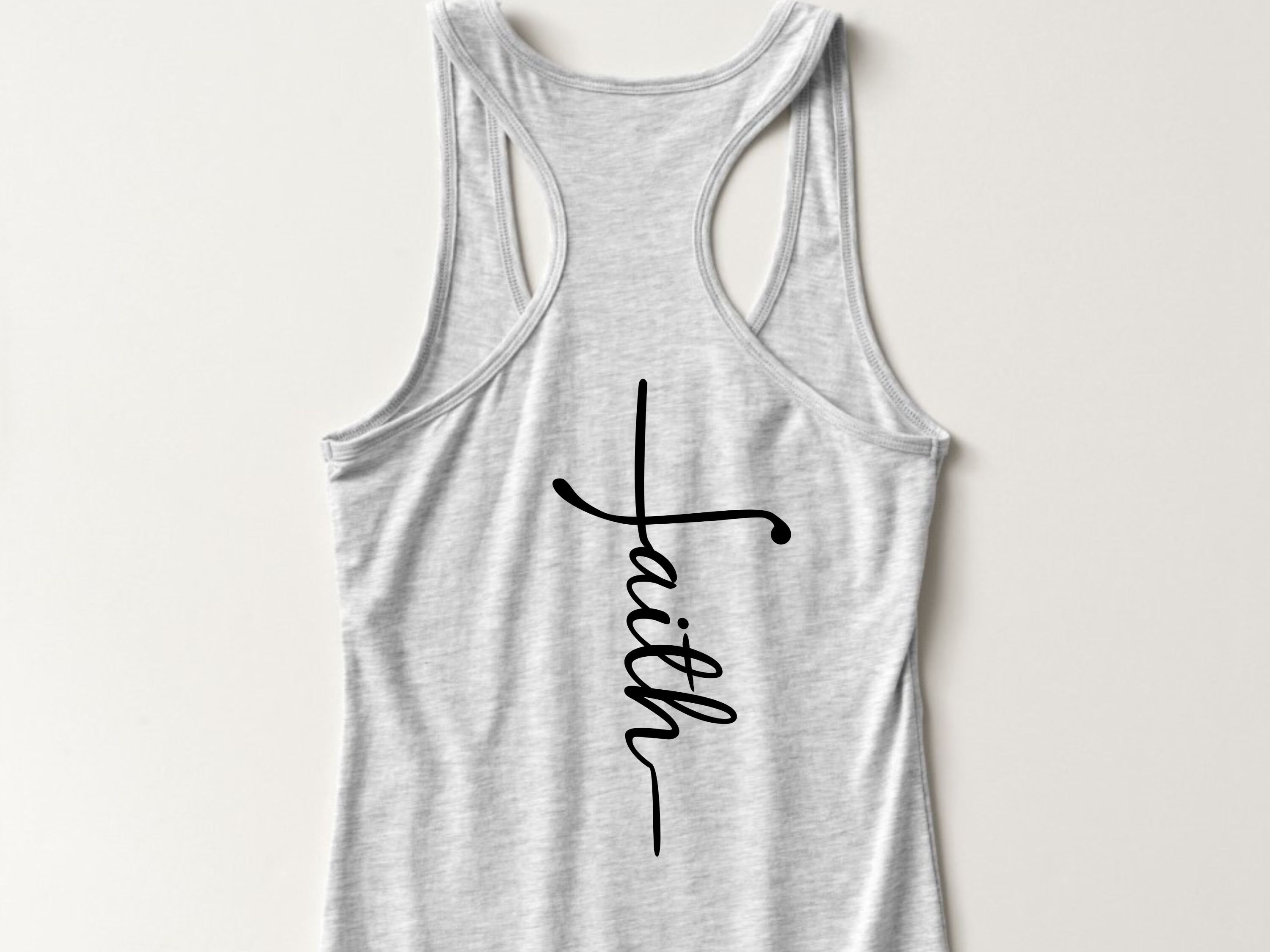 Christian Tank Tops, Religious Racerback Tank Top, Faith Tank Top ...