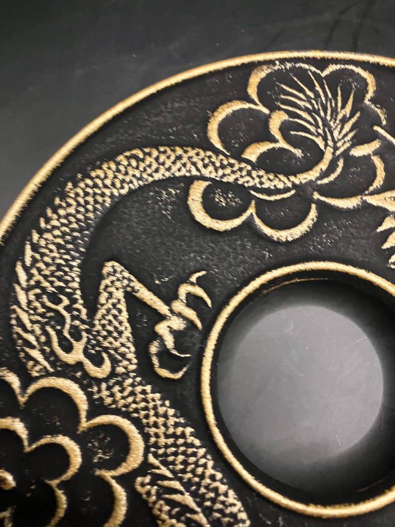 Vintage Japanese Cast Iron Iwachu Dragon Nabeshiki Trivet - Etsy