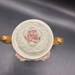 Vintage Porcelain Pink Rose and Gold Trim 4 Piece Tea Set - Etsy