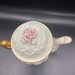 Vintage Porcelain Pink Rose and Gold Trim 4 Piece Tea Set - Etsy