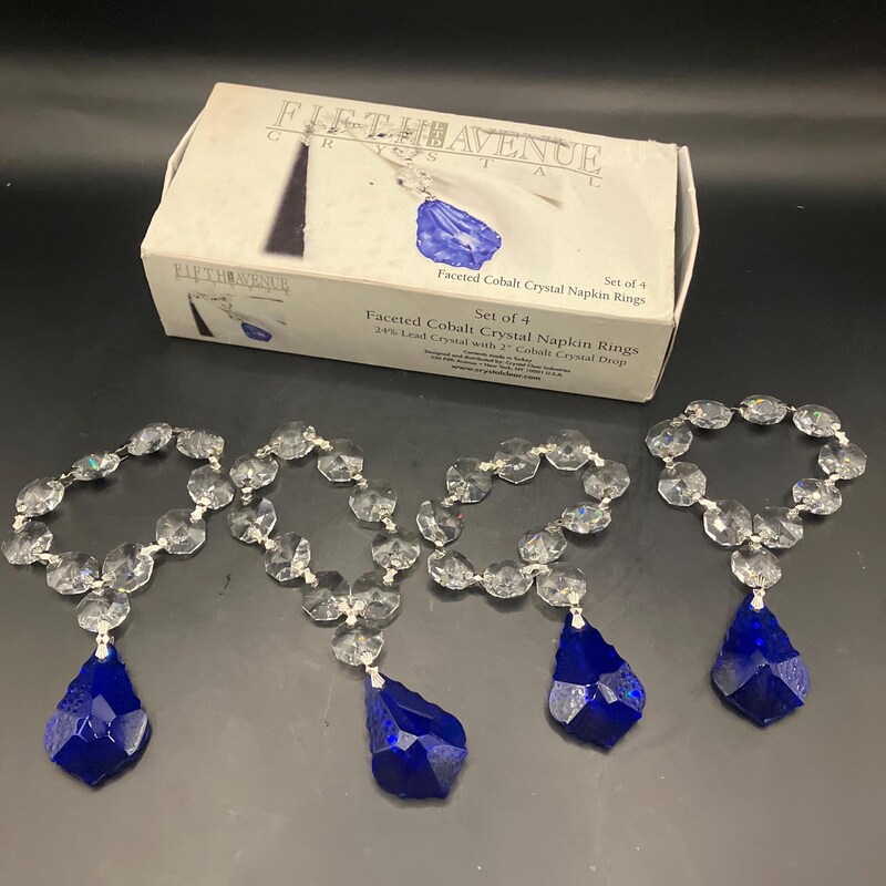 Crystal Napkin Rings - Etsy