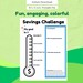 Kids Saving Challenge Trackers - Teach Great Savings Habits and Make It ...