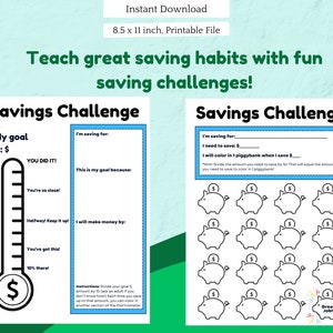 Kids Financial Literacy and Budgeting Worksheets - Build Financial ...