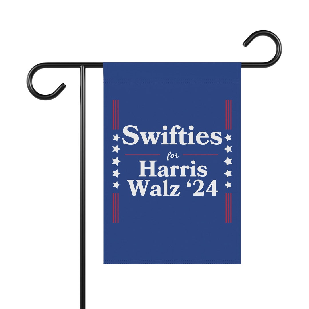 Swifties para Kamala Harris WalzGarden & House Banner Yard Flag 2 ...