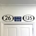 Railway House Number Sign - Etsy