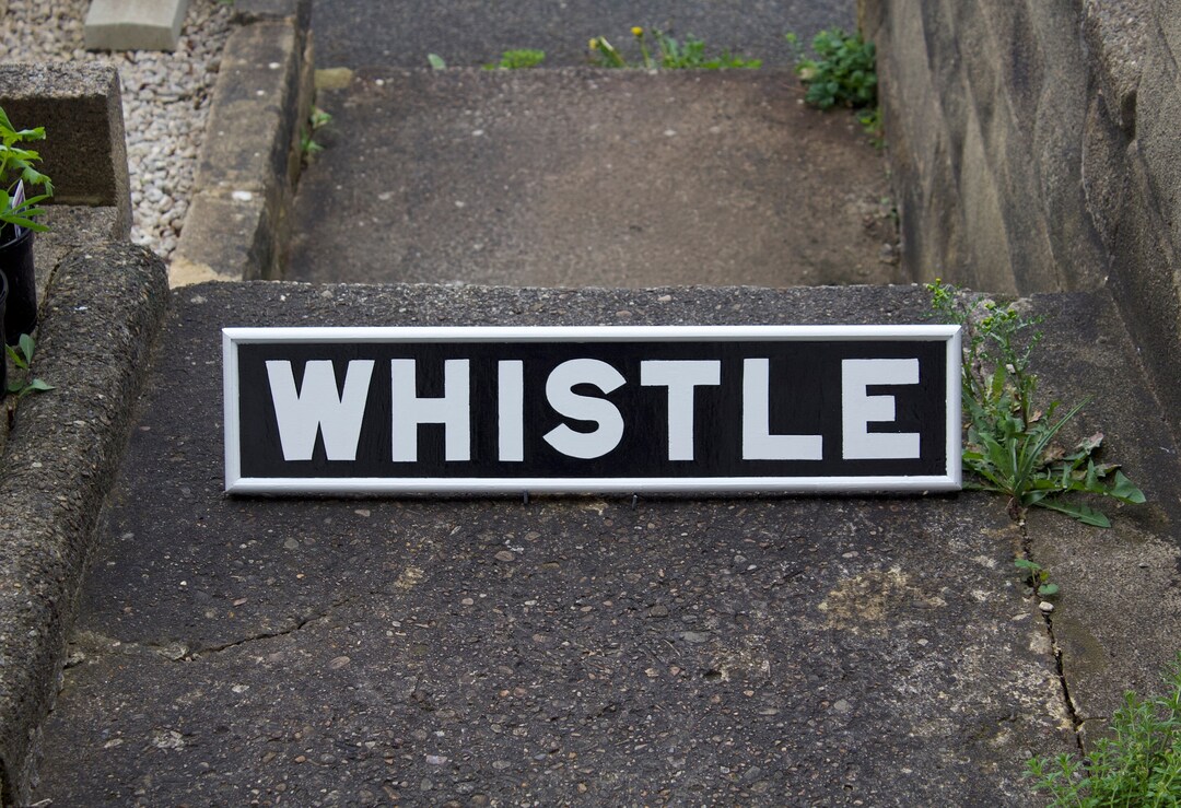 Railway Whistle Board Replica - Etsy