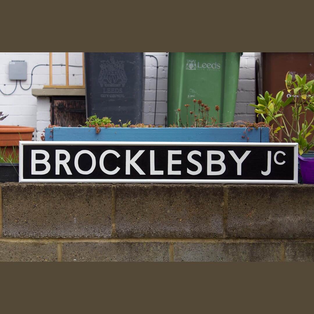 Railway Signal Box Name Board - Etsy