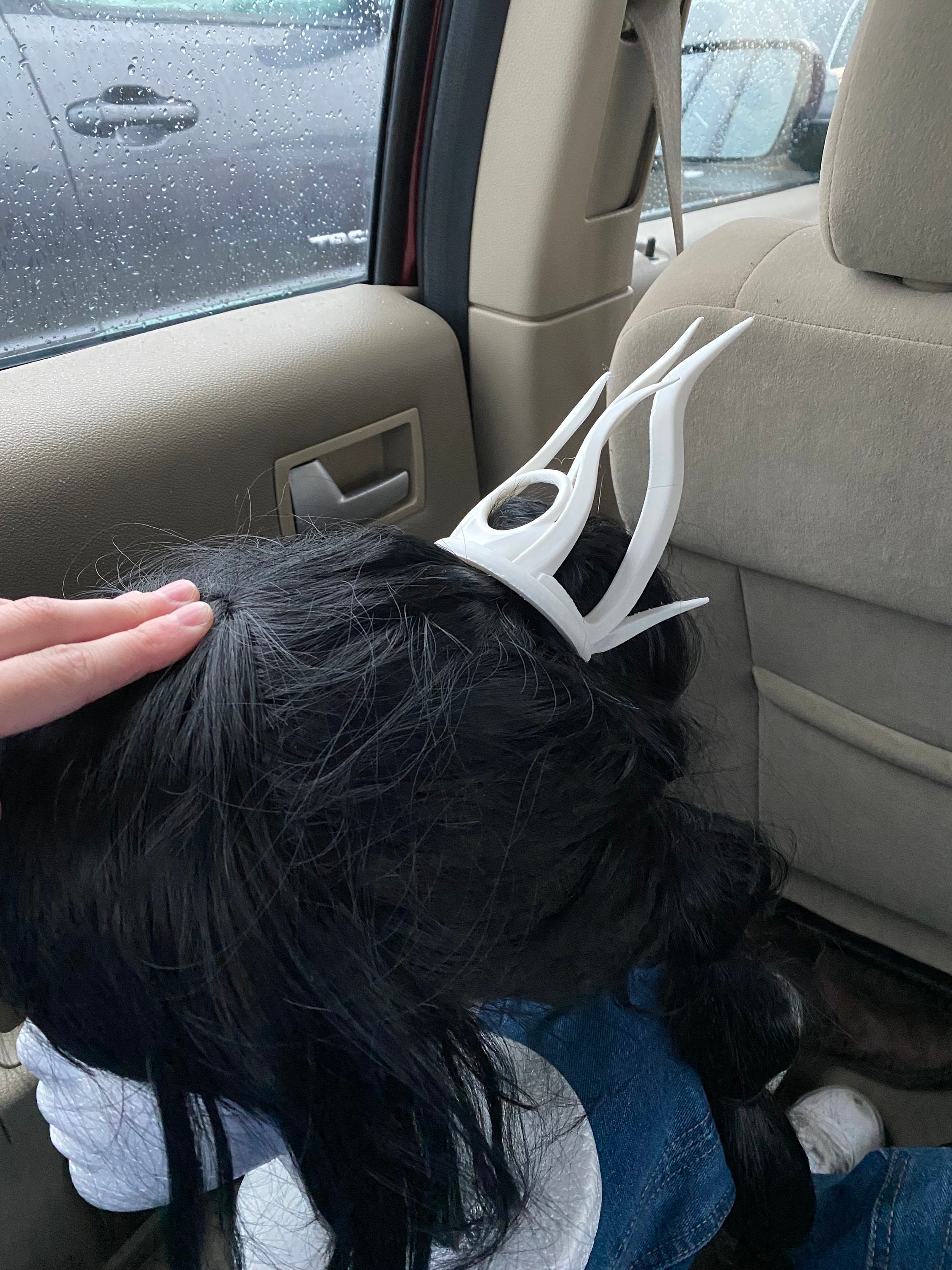 Shadowheart Hair Piece Baldur's Gate 3 STL for Clip-in Ponytail - Etsy