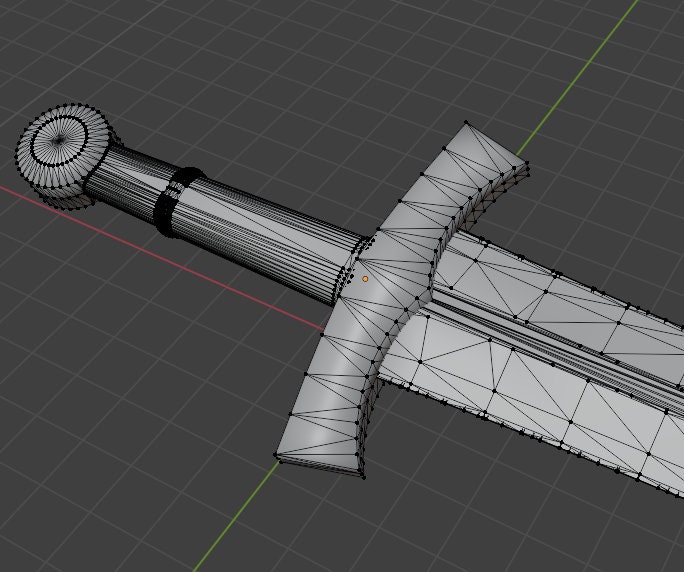 Medieval Sword 3D Model STL - Etsy