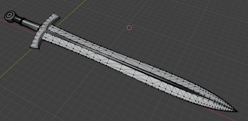 Medieval Sword 3D Model STL - Etsy