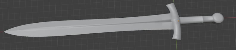 Medieval Sword 3D Model STL - Etsy