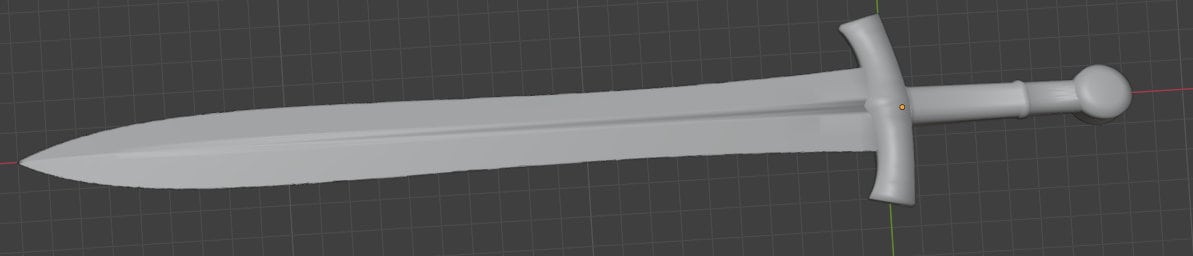 Medieval Sword 3D Model STL - Etsy
