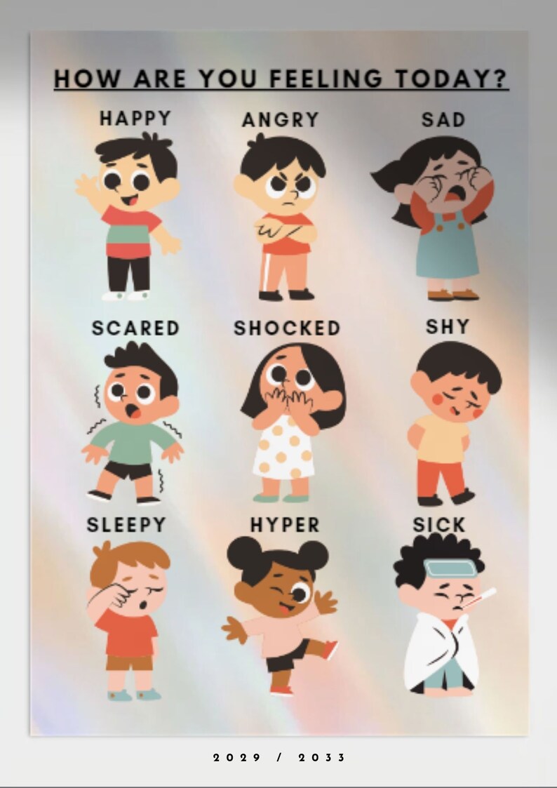 Preschool Editable Learning Chart Poster Template - Etsy