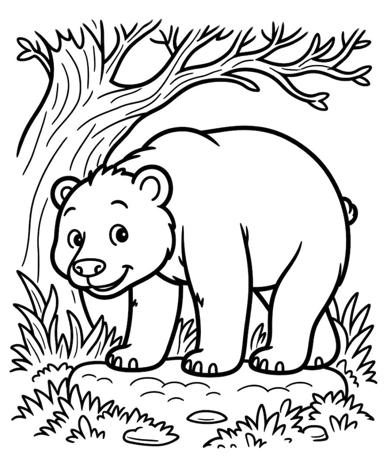 Jungle Animal Coloring Book, Adorable Critters, Safari Squad, Jungle ...
