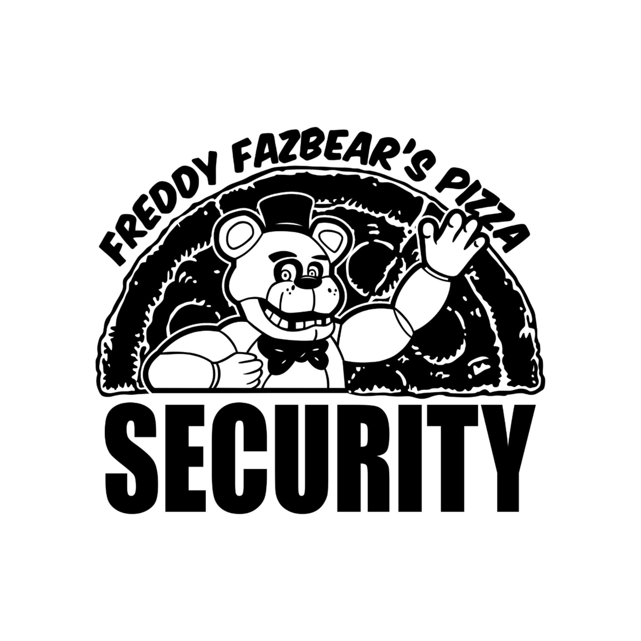 Graphic Bundle 5 Fazbear Pizza Security FNAF SVG Digital Download for ...