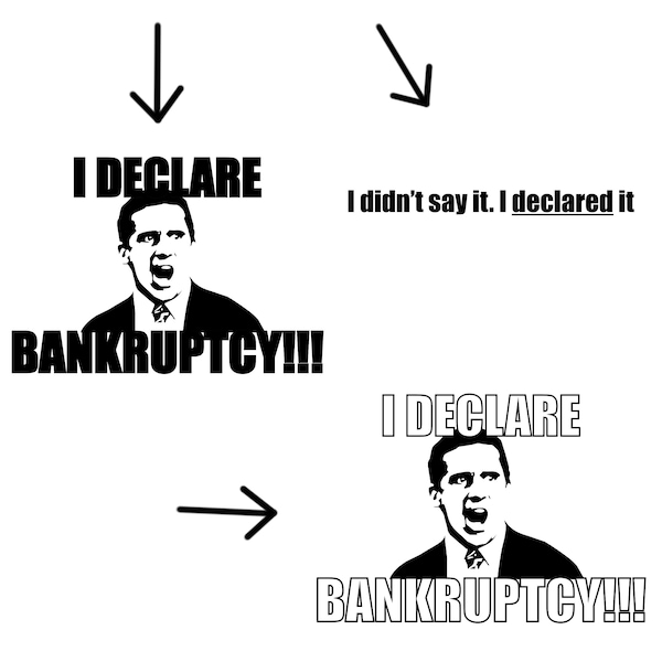 I Declare Bankruptcy Svg - Etsy