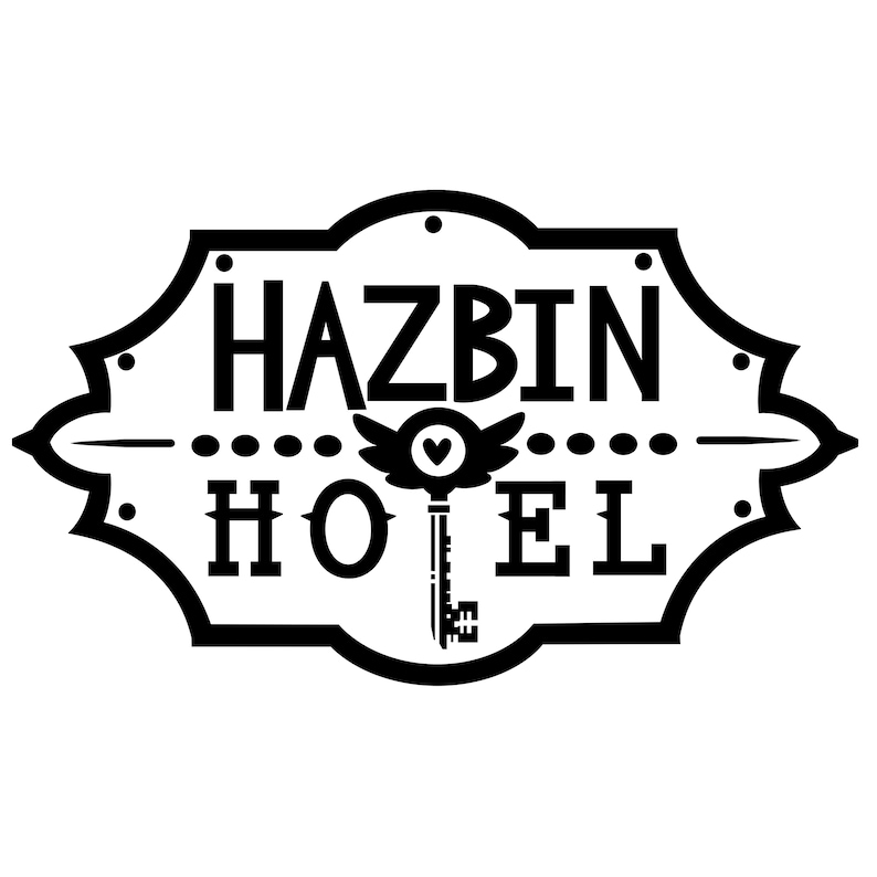 Hazbin Logo PNG/SVG Digital Download for Cricut DIY Crafts - Hazbin ...