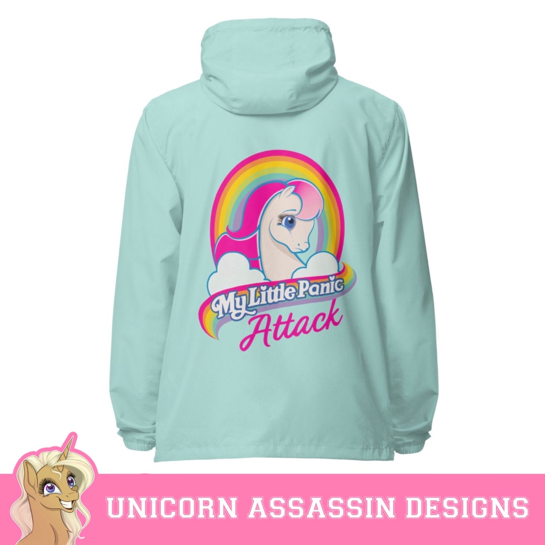 My Little Panic Attack MLP Spoof Funny Unisex Lightweight Zip-up ...
