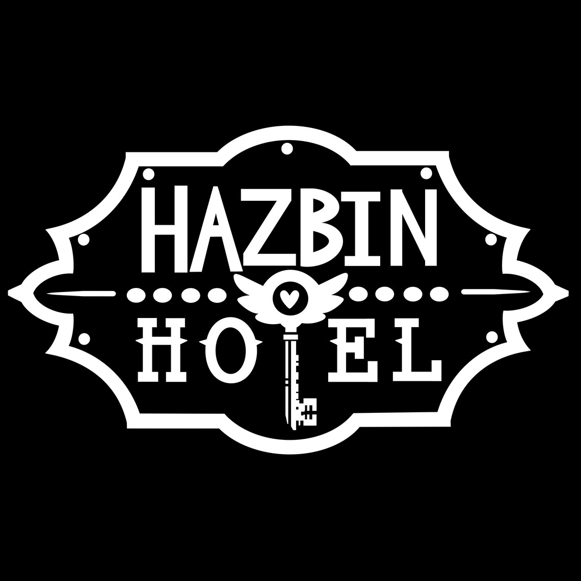 Hazbin Logo PNG/SVG Digital Download for Cricut DIY Crafts Hazbin Hotel ...