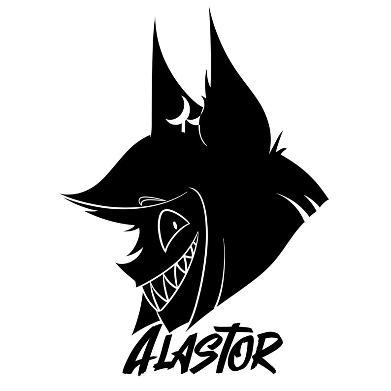 Alastor Radio Static SVG/PNG Digital Download for Cricut and DIY Crafts ...