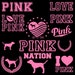 Graphic Bundle (10) - Love Pink SVG/PNG Digital Download for Cricut and ...