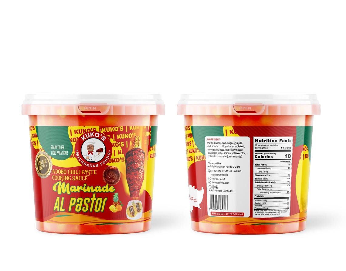 Al Pastor Adobo Paste - Etsy