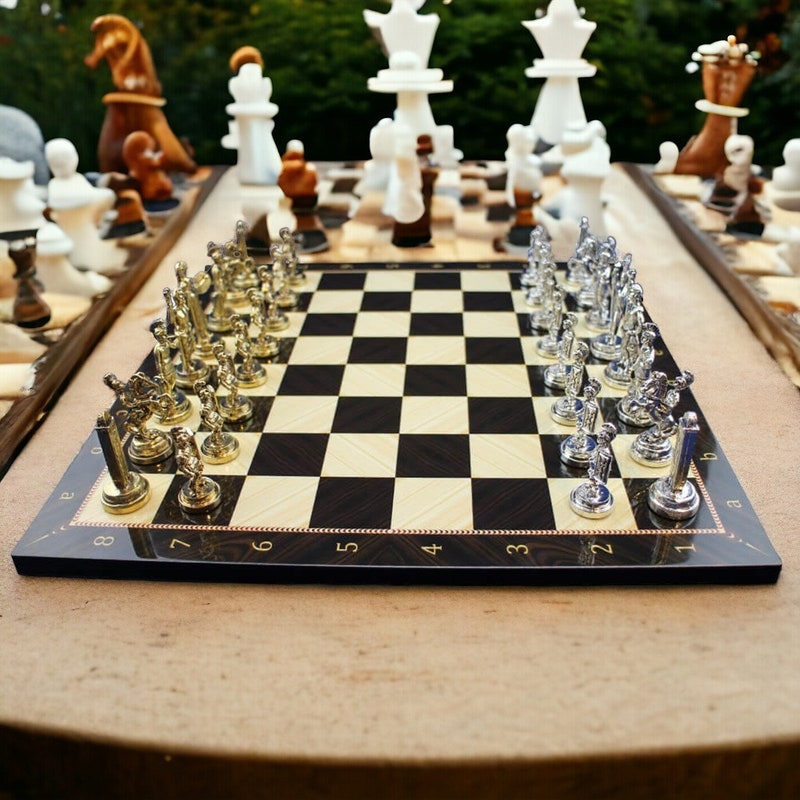 Greek Chess Set - Etsy