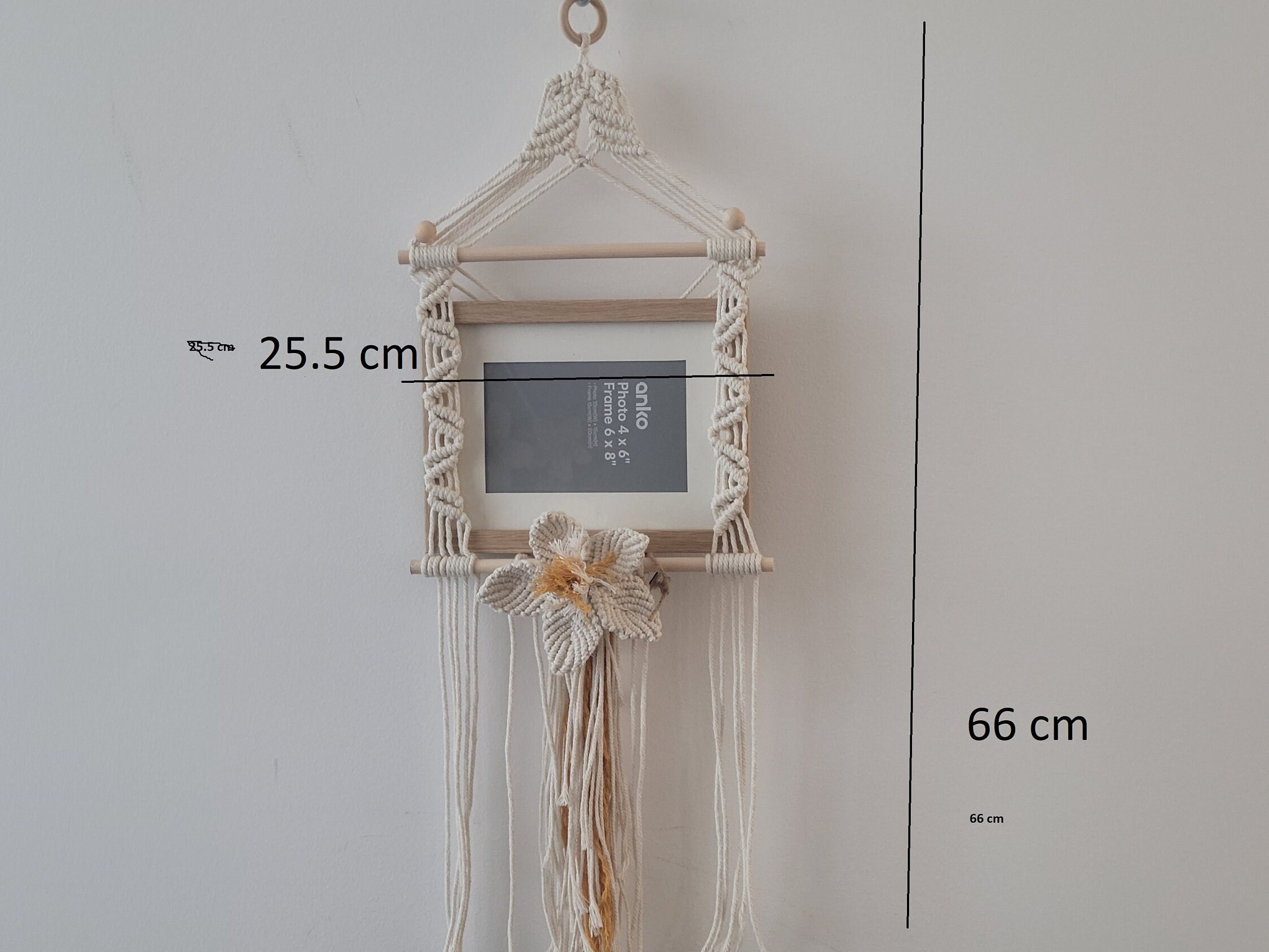 Macrame Photo Frame - Etsy
