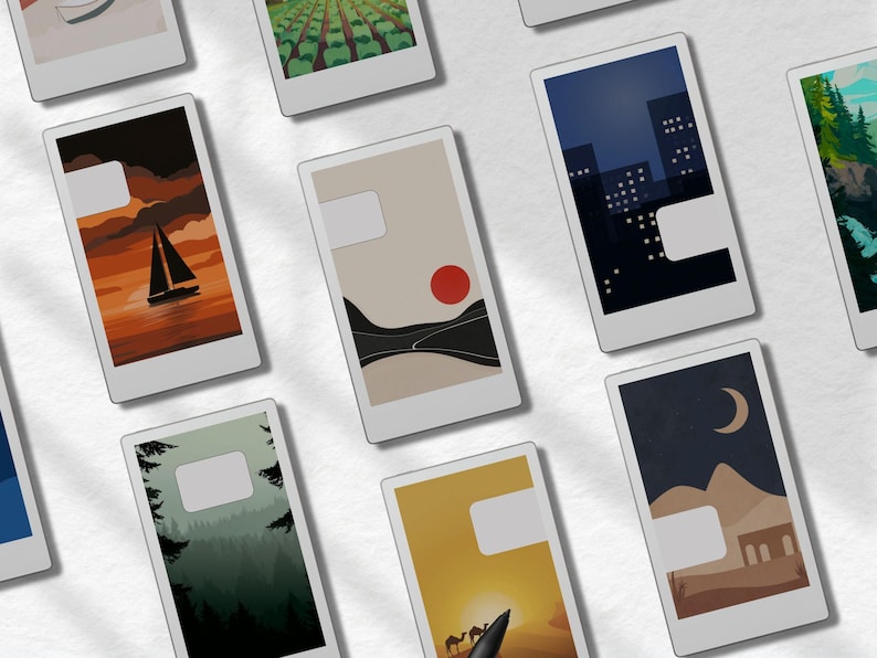 Notebook Covers for Remarkable Move, Landscape Cover Bundle for ...